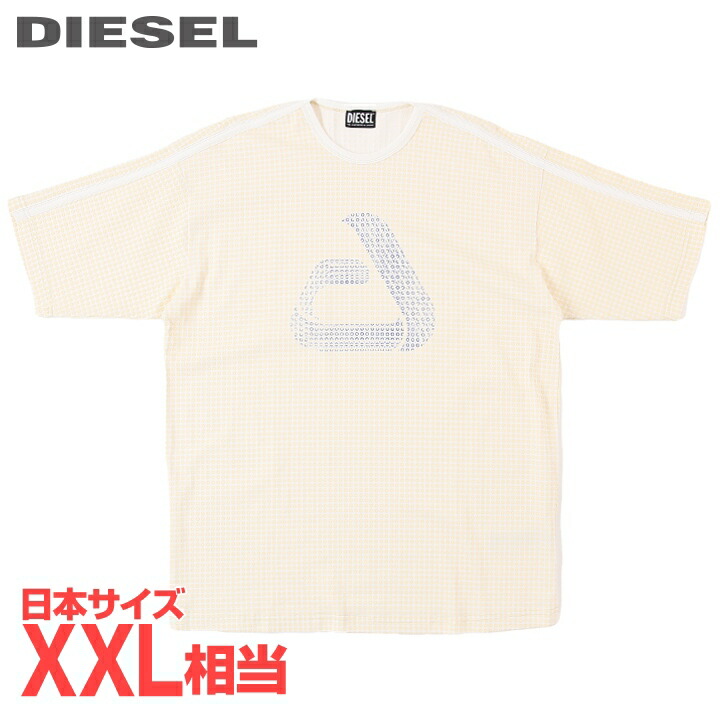 【楽天市場】 Diesel ディーゼル メンズ パフプリント ウォッシュ加工 ルーズフィット 半袖tシャツ カットソー【t Hon】【サイズ