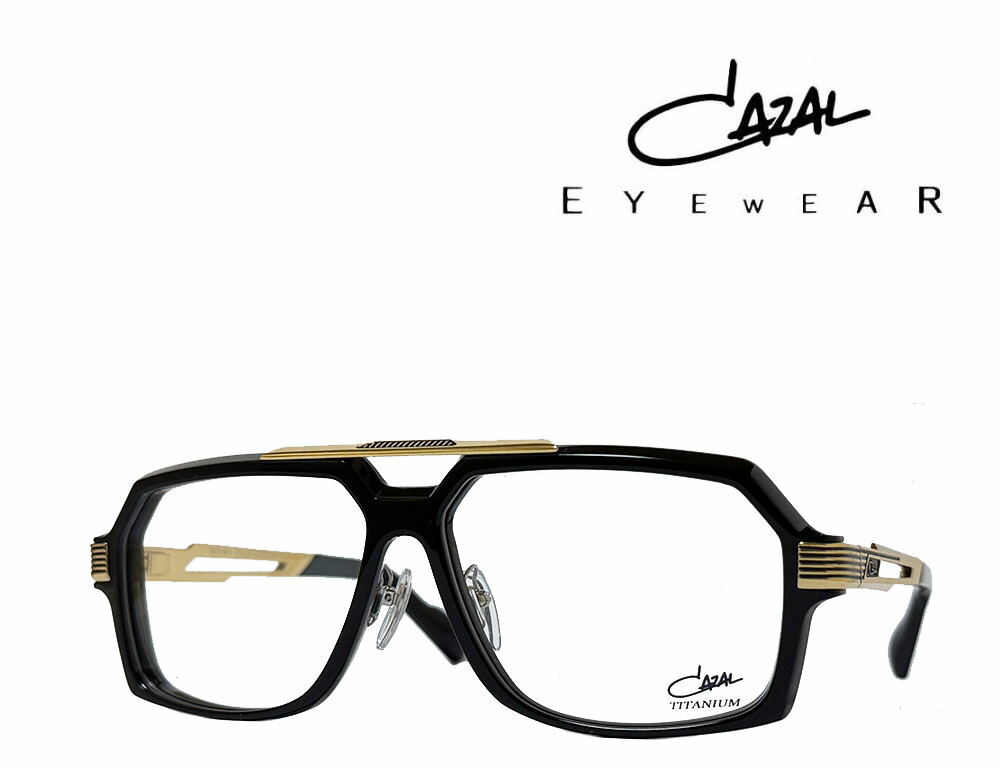 【楽天市場】【CAZAL】 カザール メガネフレーム レジェンズ MOD.6034 COL001 ブラック ノーズパット仕様 国内正規品：キン ...