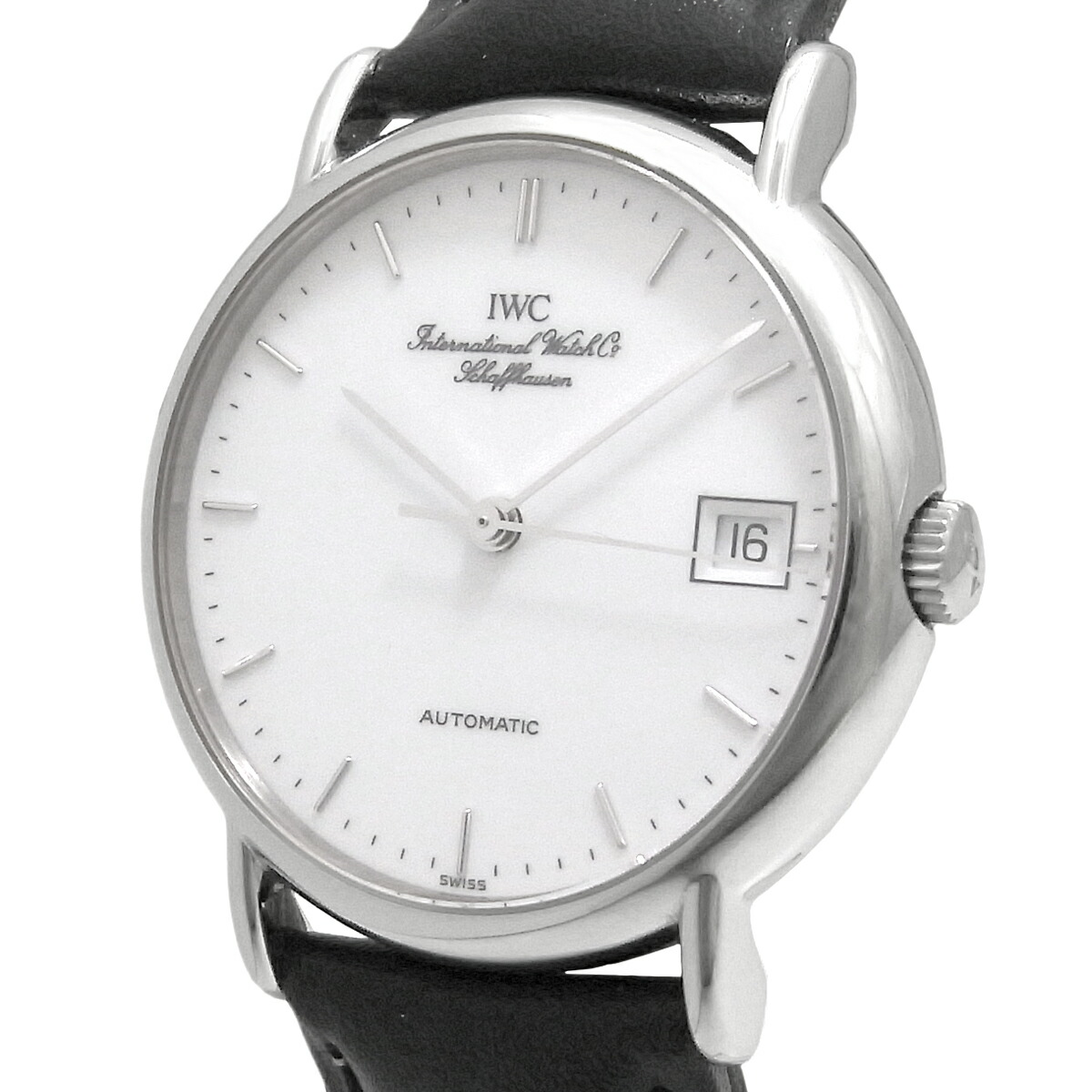 【楽天市場】《メンズ》【中古】IWC ポートフィノ デイト 自動巻き オートマ メンズ IW351320 白文字盤 IWC：BRANDSHOP ...