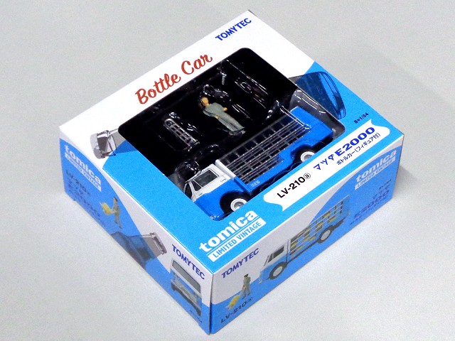【楽天市場】TOMYTEC LV-210a マツダ E2000 ボトルカー 白/水色 #329077：ラジコン天国徳島店
