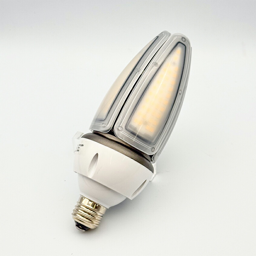 【楽天市場】訳あり アウトレット LED 電球 E26 口金 20w 5000k 半透明拡散レンズ DC12V 24V 用 コーンライト 船舶用 電球 LED投光器 デッキライト 集魚灯 ...
