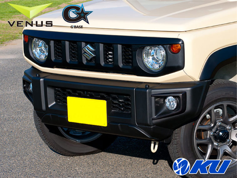 【楽天市場】VENUS G'BASE フォグランプフィニッシャー TYPE-1 スズキ ジムニー JB64W 品番:GJA-020【沖縄・離島発送不可】【同梱発送/代引き不可×】ヴィーナス ...