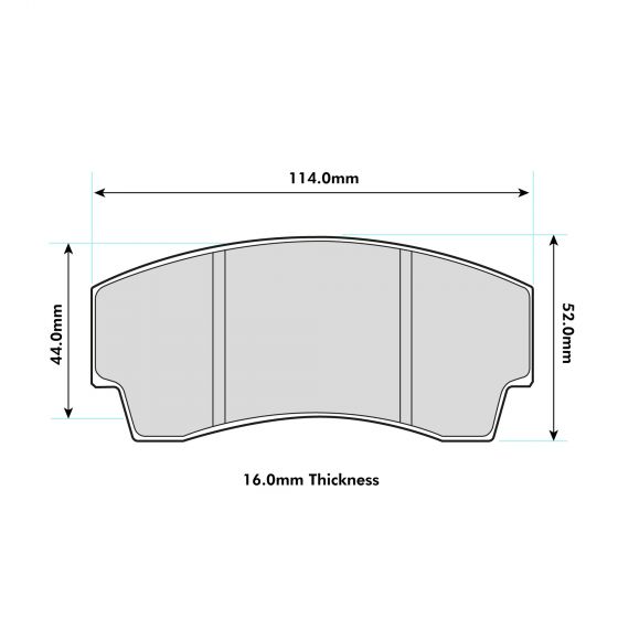 【楽天市場】Ferodo AP Racing CP5100キャリパーに適合するDS3.12ブレーキパッド：くじらRacing