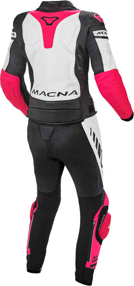 【楽天市場】Macna マクナ Tracktix レディース ツーピース オートバイ レザースーツ カラー:ブラック/ホワイト/ピンク：くじら ...