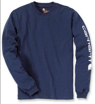 【楽天市場】Carhartt カーハート Logo 長袖 カラー:ダークブルー：くじらRacing