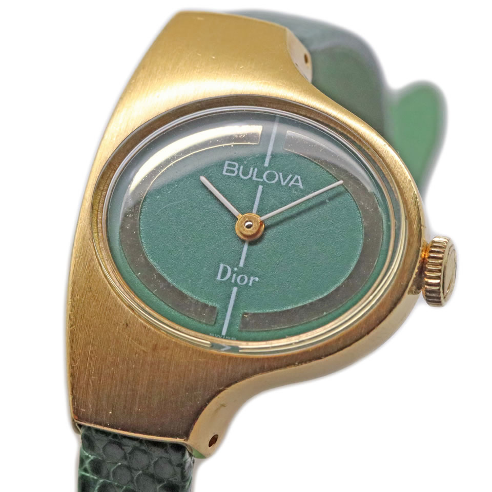 【楽天市場】BULOVA×DIOR Ref.7218 Cal.5BDブローバ×ディオール ダブルネーム 1970年代 手巻き Ref.7218 ...