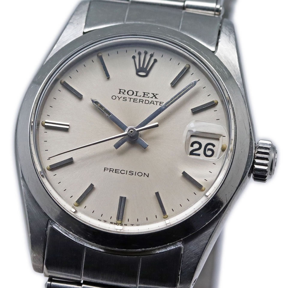 【楽天市場】ROLEX Oyster Date Ref.6466 Cal.1225 Riveted Bracelet Ref.7205、FF ...