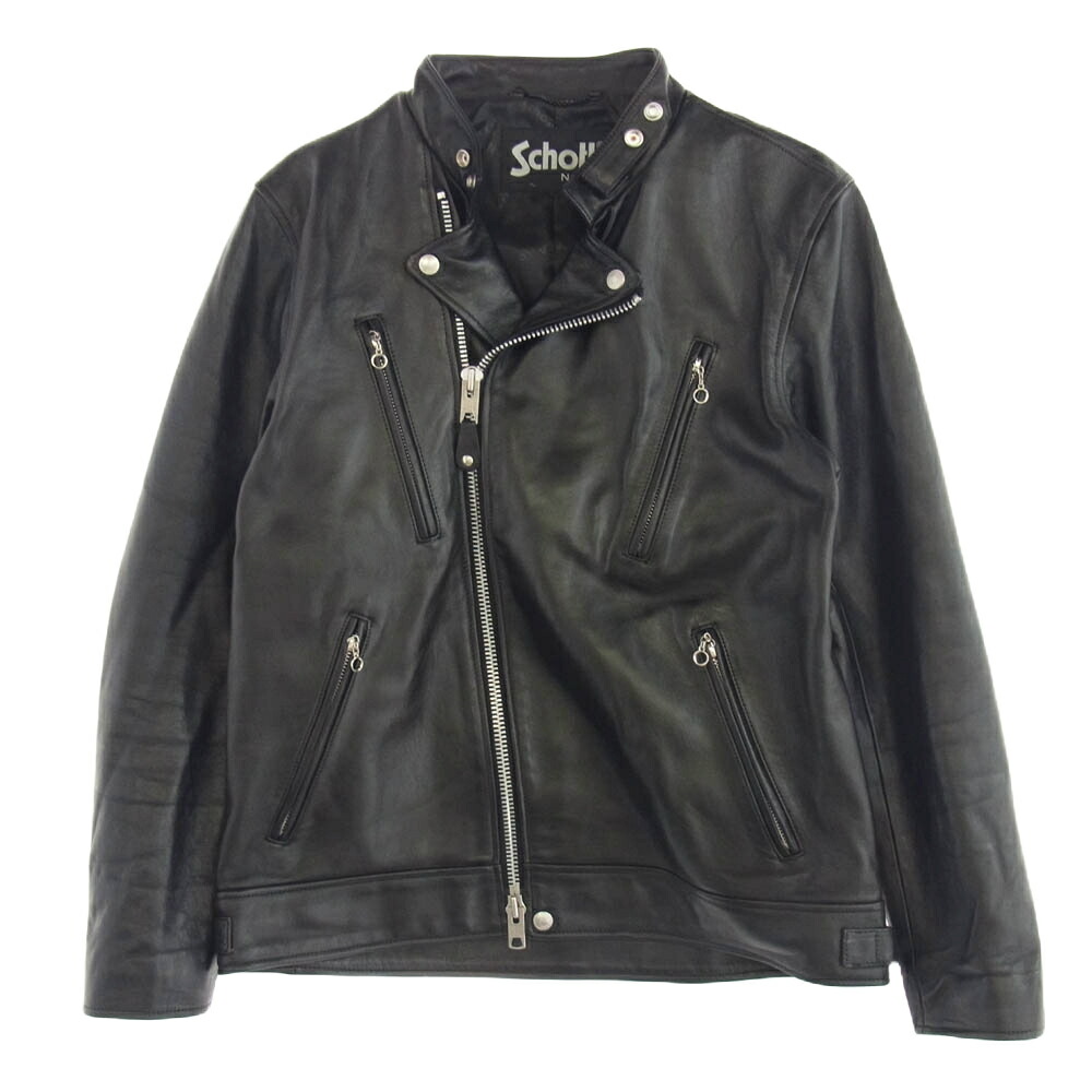【楽天市場】schott ショット 3101048 NEW DOUBLE BREST RIDERS ニュー ダブル ブレスト ライダース ジャケット ブラック系 XL メンズ【古着】【中古 ...