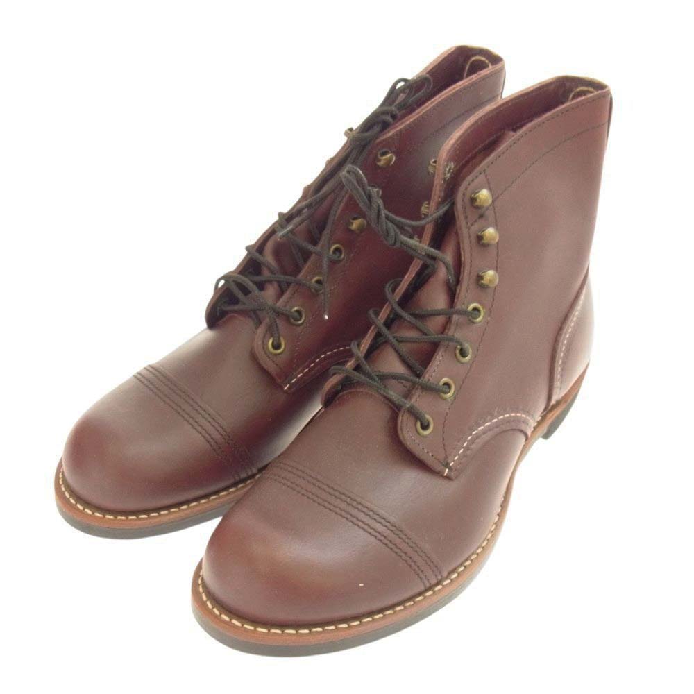 【楽天市場】RED WING レッドウィング 8119 Iron Ranger アイアンレンジャー ワーク ブーツ ブラウン系 27cm ...