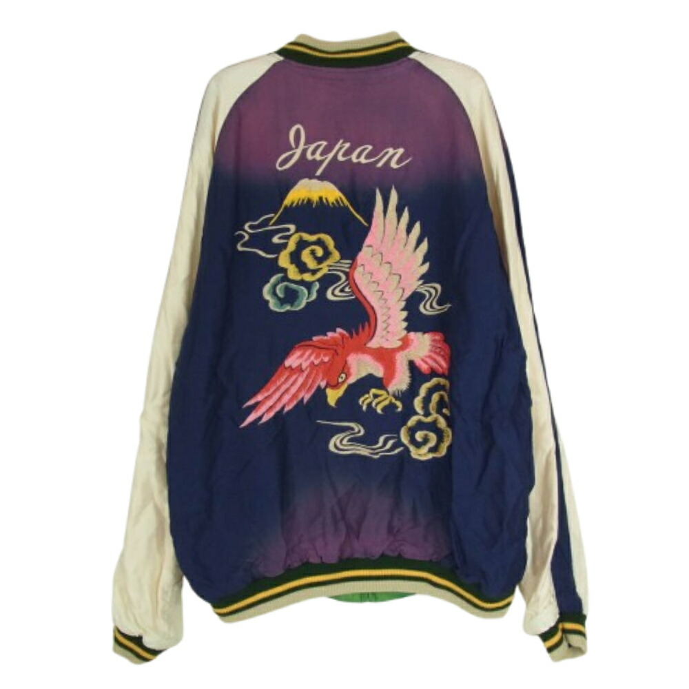 【楽天市場】テーラー東洋 TAILOR TOYO Reversible Acetate Souvenir Jacket エイジング加工 ...