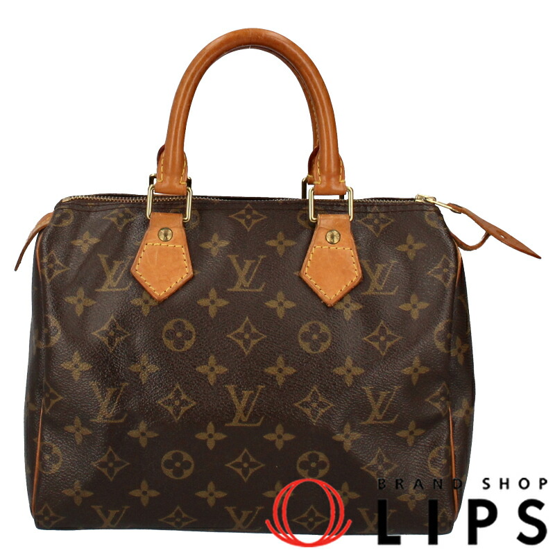 【楽天市場】ルイ・ヴィトン スピーディ25 M41528 モノグラム レディースボストンバッグ ブラウン【中古】：ブランドショップ・リップス