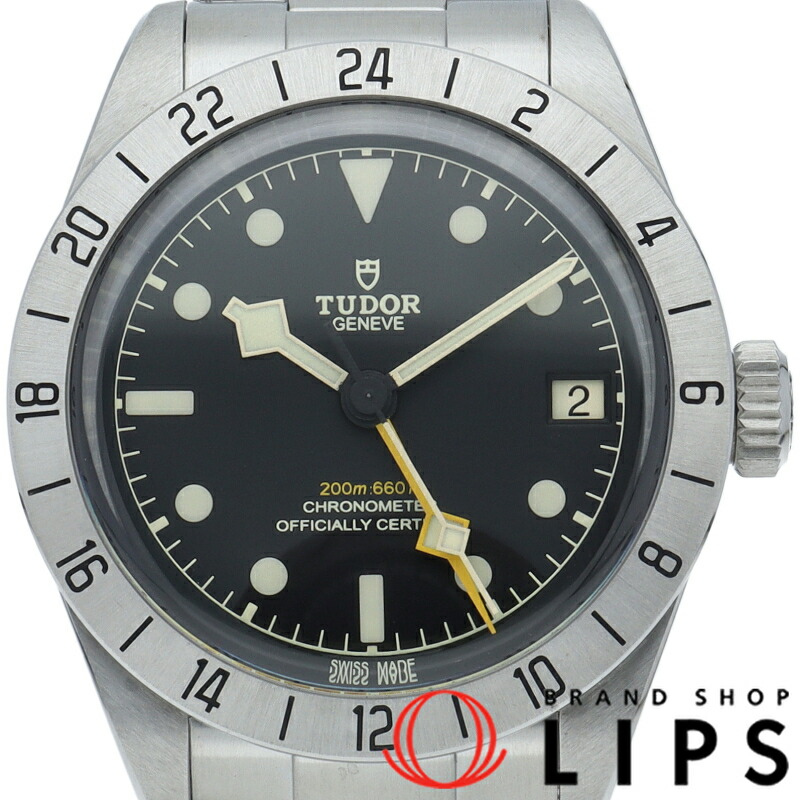 【楽天市場】【中古】【箱 保証書】 チューダー ブラックベイ プロ ウォッチ Black Bay Pro M79470-0001 SS メンズ ...