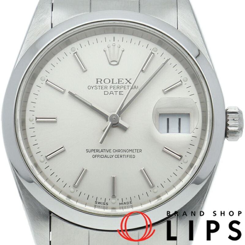 【楽天市場】【中古】 ロレックス オイスターパーペチュアルデイト Oyster Perpetual Date 15200(K) SS メンズ ...
