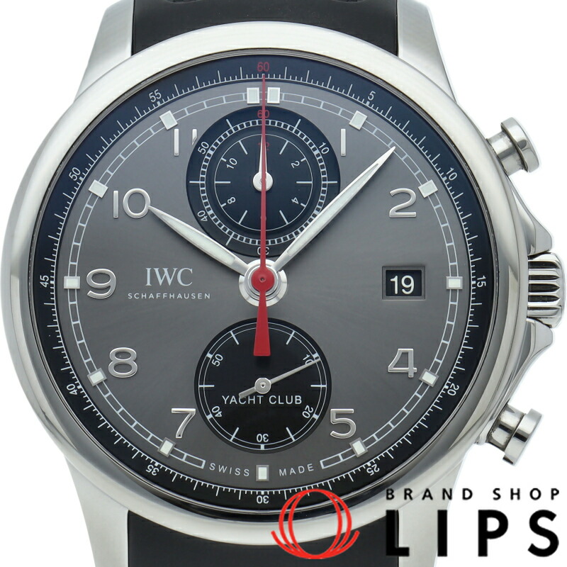 【楽天市場】【中古】【箱 保証書】 インターナショナルウォッチカンパニー IWC ポルトギーゼ ヨットグラフ クロノグラフ ...