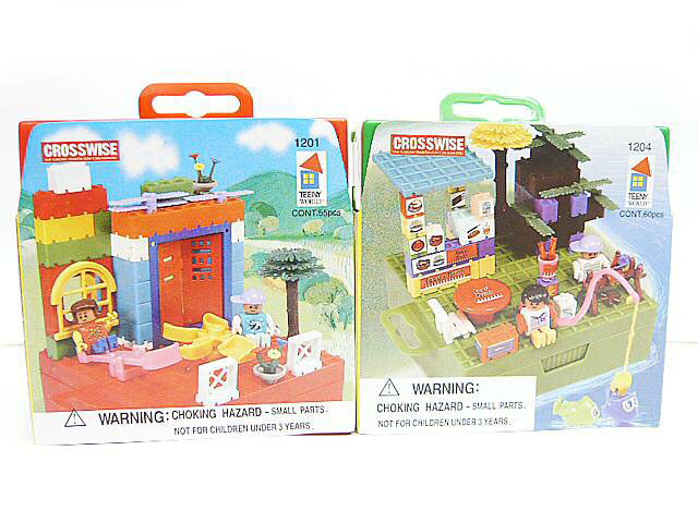 【楽天市場】LEGO系ブロック積木 Teeny World CROSSWISE ANTELOPE社 1201 1204 おもちゃ/男の子 ...