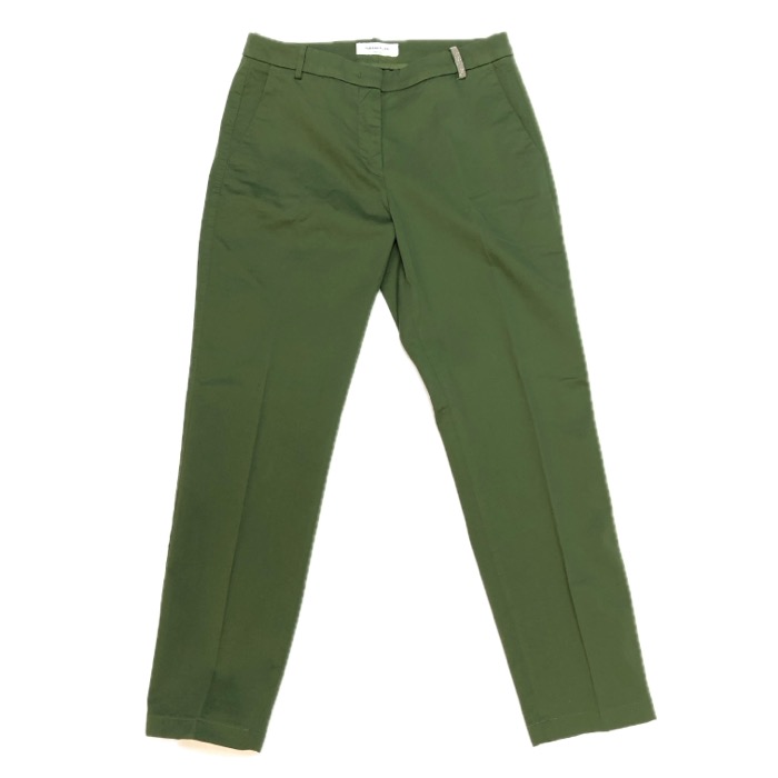 【楽天市場】FABIANA FILIPPI ファビアナ フィリッピ クロップドパンツ コットン グリーン【中古】 レディース：リュクスタイル楽天市場店