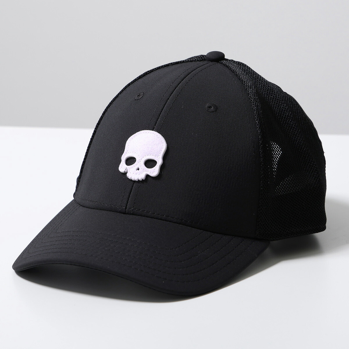 【楽天市場】HYDROGEN ハイドロゲン ベースボールキャップ CAP FR0092 メンズ ポリエステル メッシュ スカル 帽子 007 ...