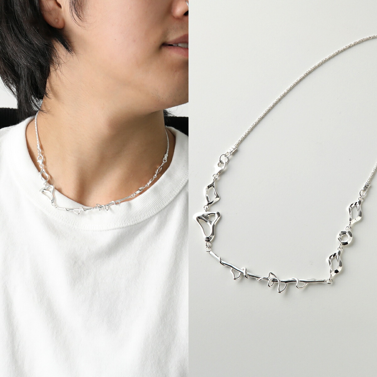 【楽天市場】YOSTER ヨースター ネックレス Cryptic Mind Necklace レディース メンズ アクセサリー SILVER ...