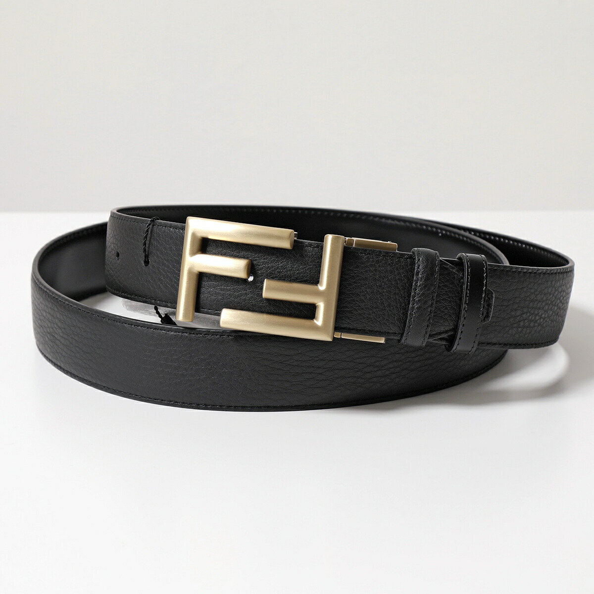 【楽天市場】FENDI フェンディ ベルト 7C0344 70J メンズ リバーシブル メタルロゴ FFロゴ バックル レザー フリーサイズ ...