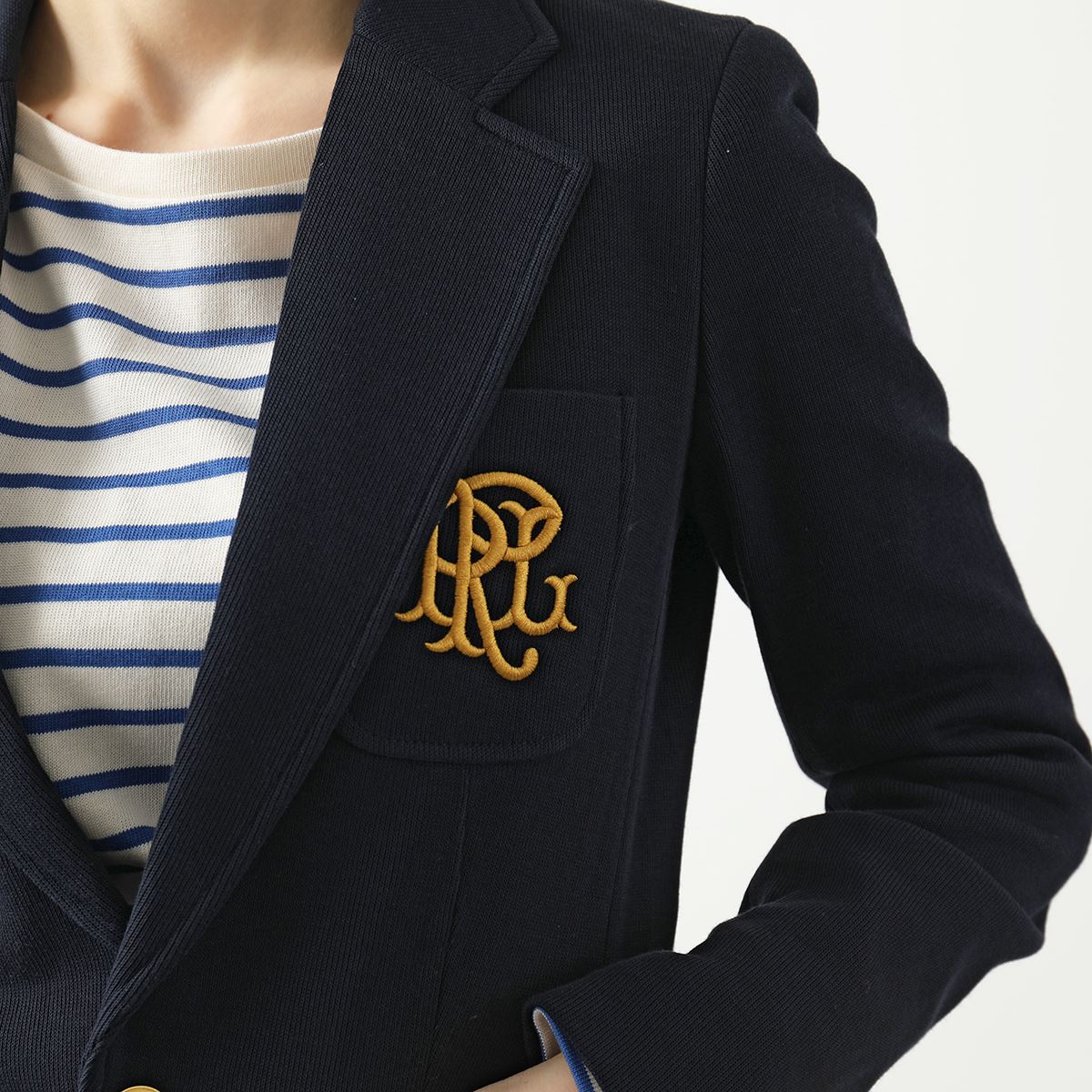 【楽天市場】POLO Ralph Lauren ポロ ラルフローレン テーラードジャケット 211795348 レディース 胸ポケット ロゴ ...