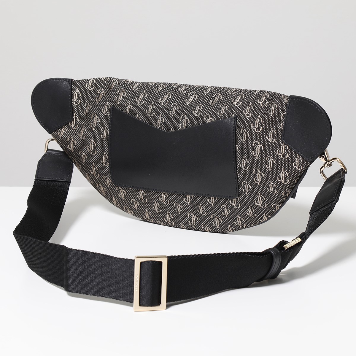 【楽天市場】Jimmy Choo ジミーチュウ ボディバッグ YORK RAU メンズ ベルトバッグ ウエストポーチ JCロゴ ジャカード 鞄 ...