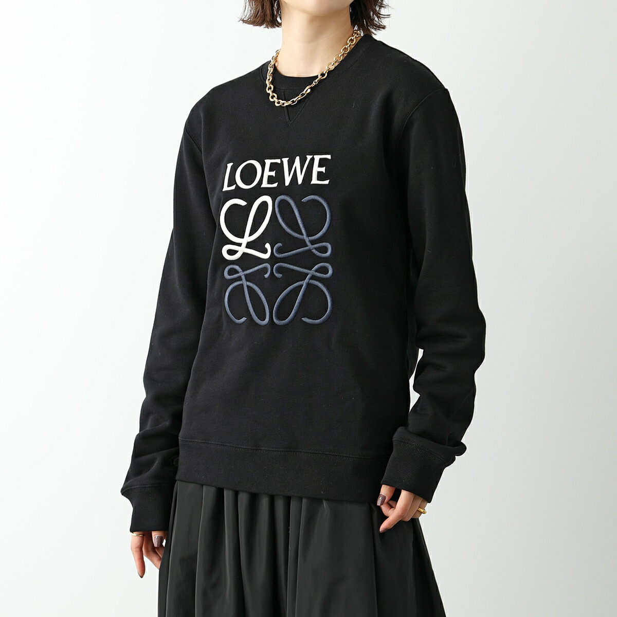 【楽天市場】LOEWE ロエベ トレーナー ANAGRAM SWEAT アナグラム H526Y24J07 レディース スウェットシャツ クルー ...