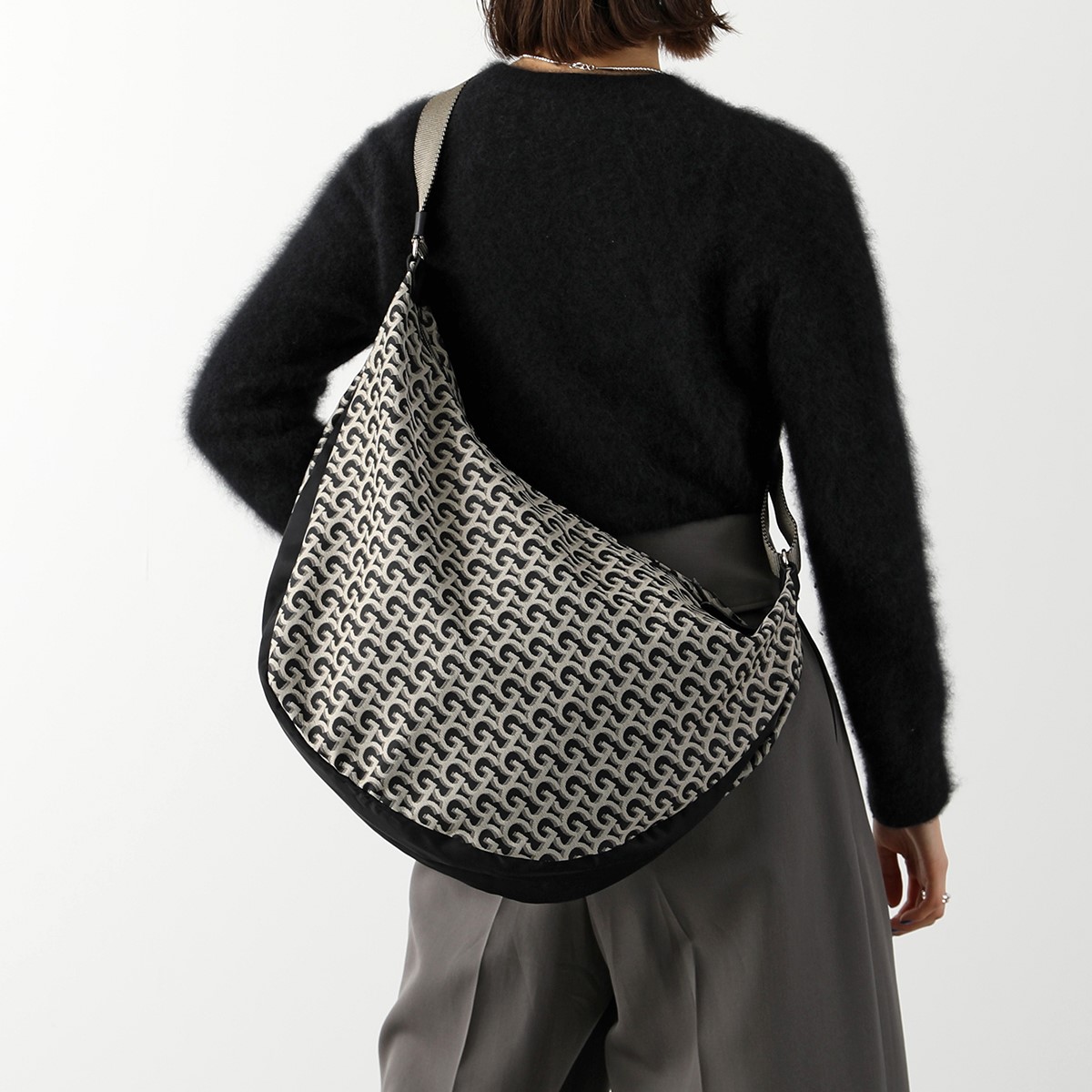 【楽天市場】jack gomme ジャックゴム ショルダーバッグ 1835 SASHA レディース メンズ クロスボディ サーシャ モノグラム ロゴ 鞄 Beige/Noir：インポート ...