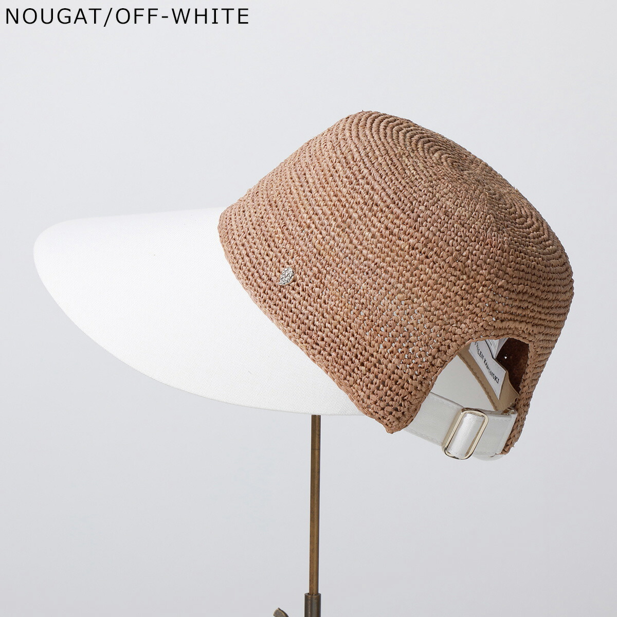 HELEN KAMINSKI ヘレンカミンスキー キャップ BLAISE レディース ラフィア×キャンバス サンバイザー 帽子 カラー4色