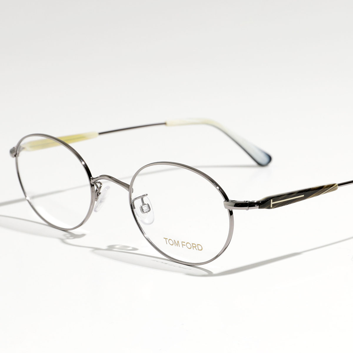 【楽天市場】tom Ford トムフォード メガネ Ft5345 メンズ オーバル型 めがね 伊達メガネ ダテ 眼鏡 ロゴ アイウェア 014