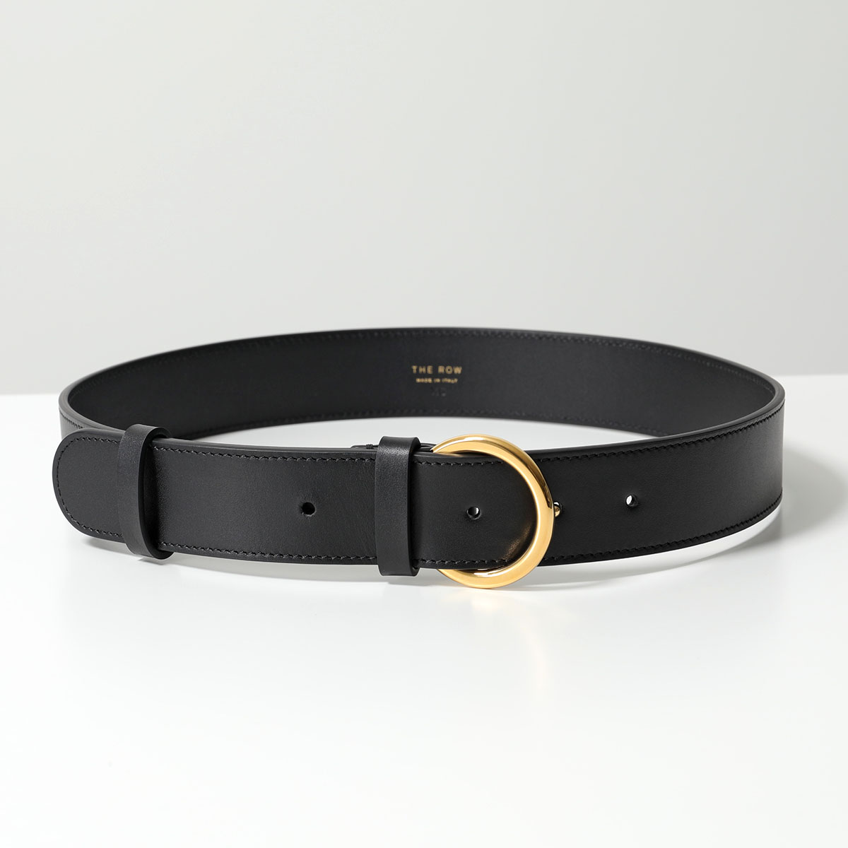 【楽天市場】THE ROW ザ・ロウ ベルト HALF MOON BELT ハーフ ムーン W1614 L60 レディース レザー オーバル ...