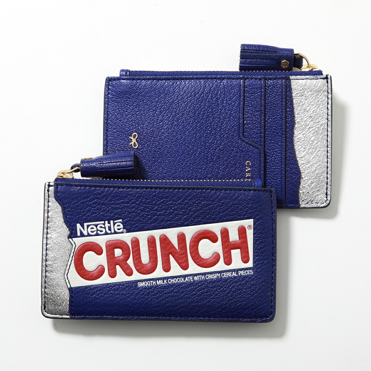 【楽天市場】ANYA HINDMARCH アニヤハインドマーチ コインケース Anya Brands Zip Card Case Crunch ...