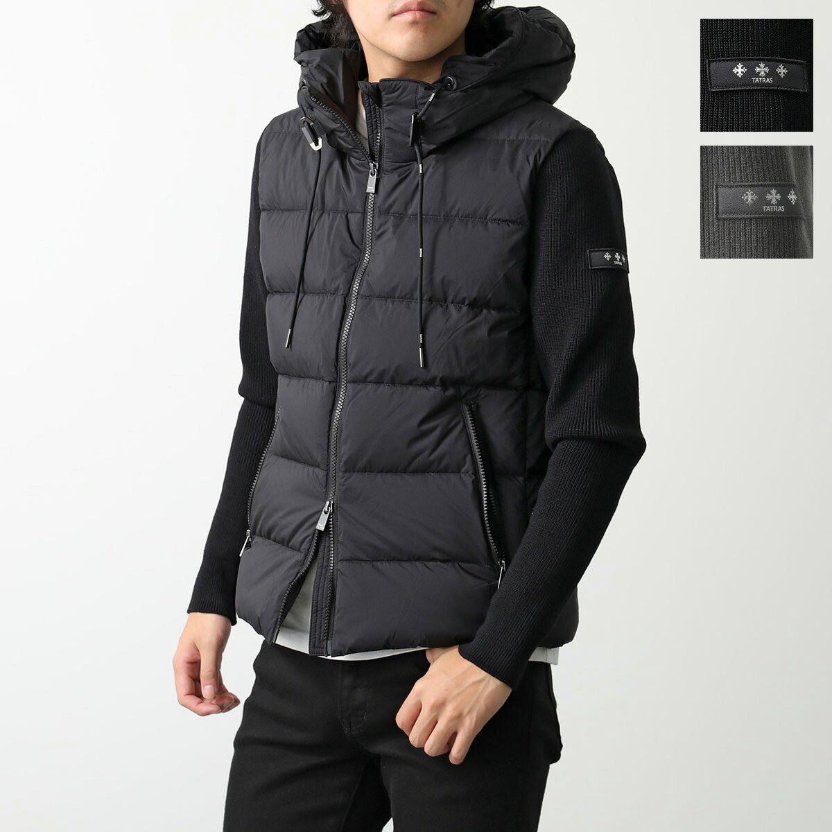 【楽天市場】TATRAS タトラス ダウンジャケット KEITIE ケイティー MTAT24A4928-D メンズ フーディ ブルゾン ...