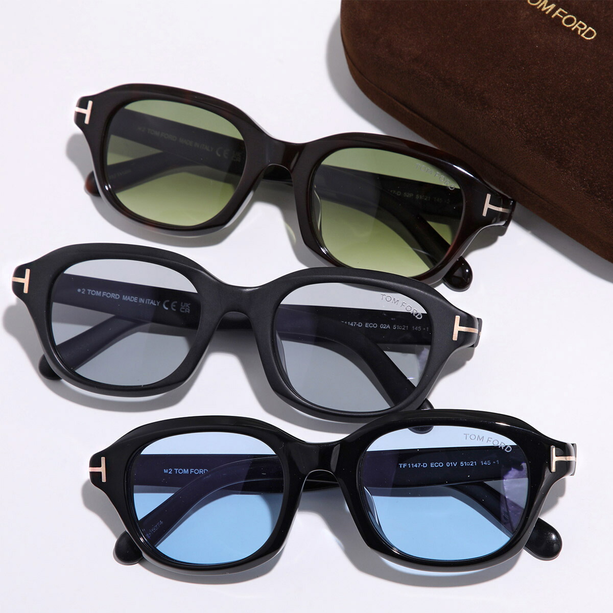 【楽天市場】TOM FORD トムフォード サングラス FT1147-D TF1147-D メンズ ウェリントン型 Tロゴ フルリム セル ...