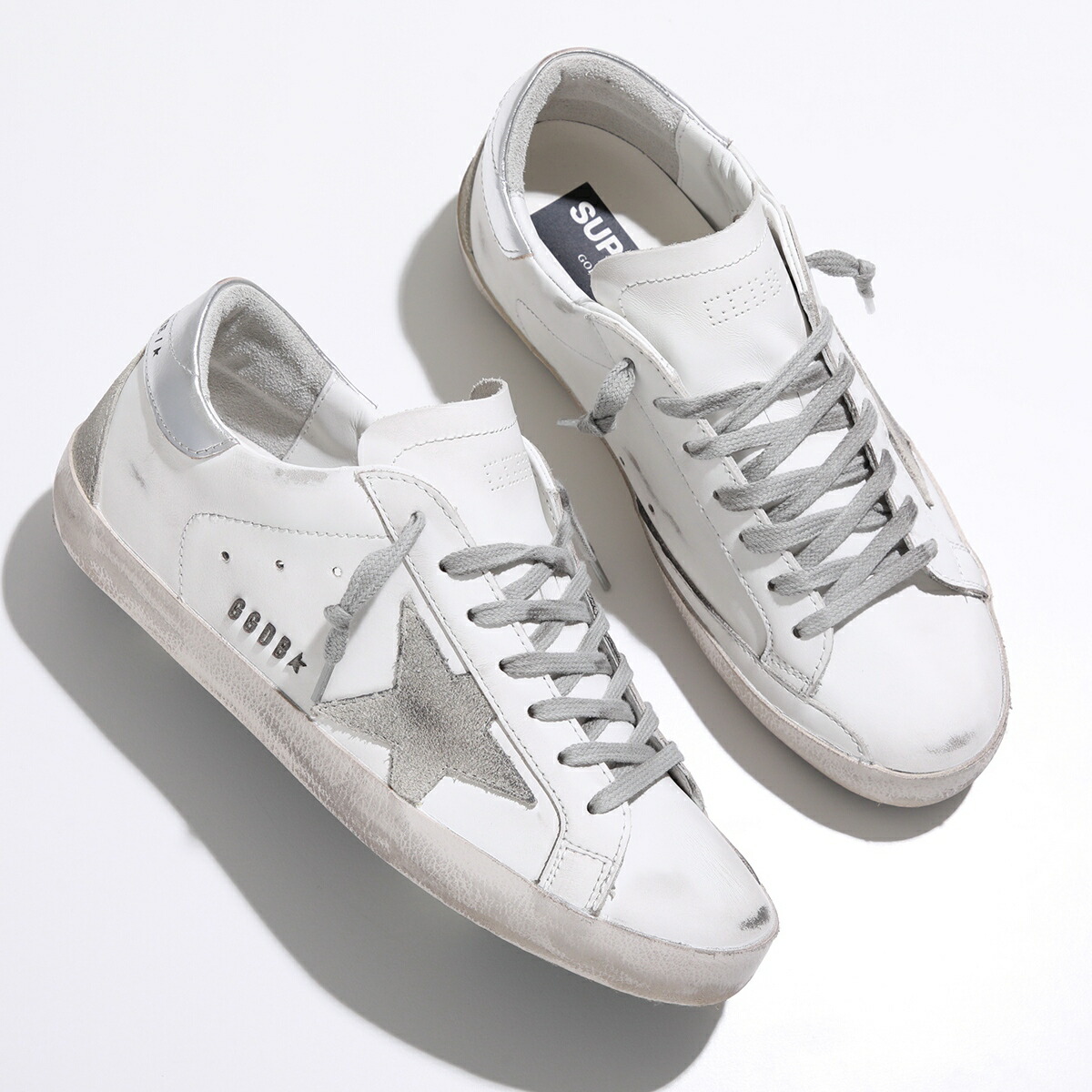 【楽天市場】GOLDEN GOOSE ゴールデングース スニーカー SUPER-STAR スーパースター GMF00102 F000317 ...