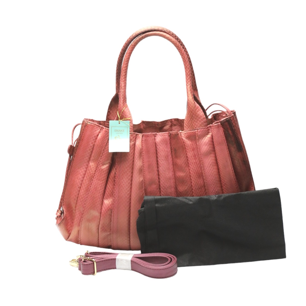 【楽天市場】2WAYバッグ バルーンタイプ 14682A スネーク ガンワイン トートバッグ SNAKE 【H】：まつい質舗（福岡の質屋）