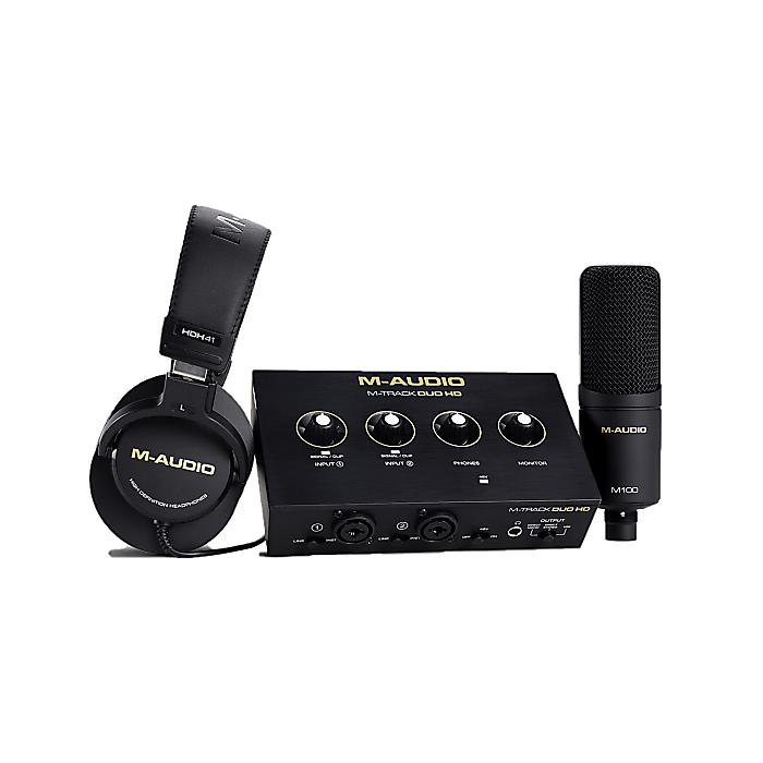 【楽天市場】M-AUDIO ( エムオーディオ ) / M-Track Duo HD Producer Pack - オーディオ ...