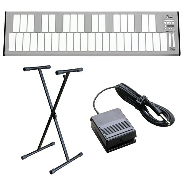 【楽天市場】大特典付 【スタンド+DP2ペダルスイッチセット】 Pearl (パール) / EM-1 [malletSTATION ...