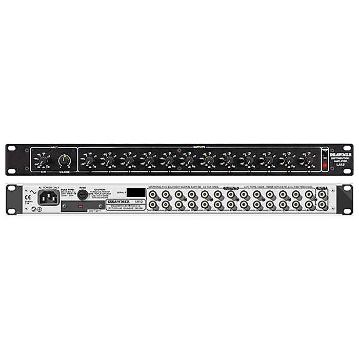 【楽天市場】DRAWMER ( ドローマー ) / LA12 ライン・ディストリビューション・アンプ夏休みセール：ミュージックハウス フレンズ