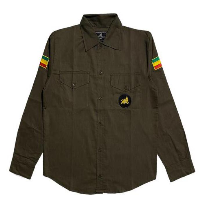 【楽天市場】RDライオン ウーブンシャツ グリーン (レディース/2XLサイズ) RD Lion Green Woven Shirt (LS ...