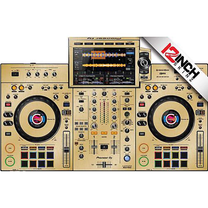 【楽天市場】12inch SKINZ / XDJ-RX3 Skinz (33-MR/GOLD) メタリック仕様【XDJ-RX3用スキン】新生活 ...