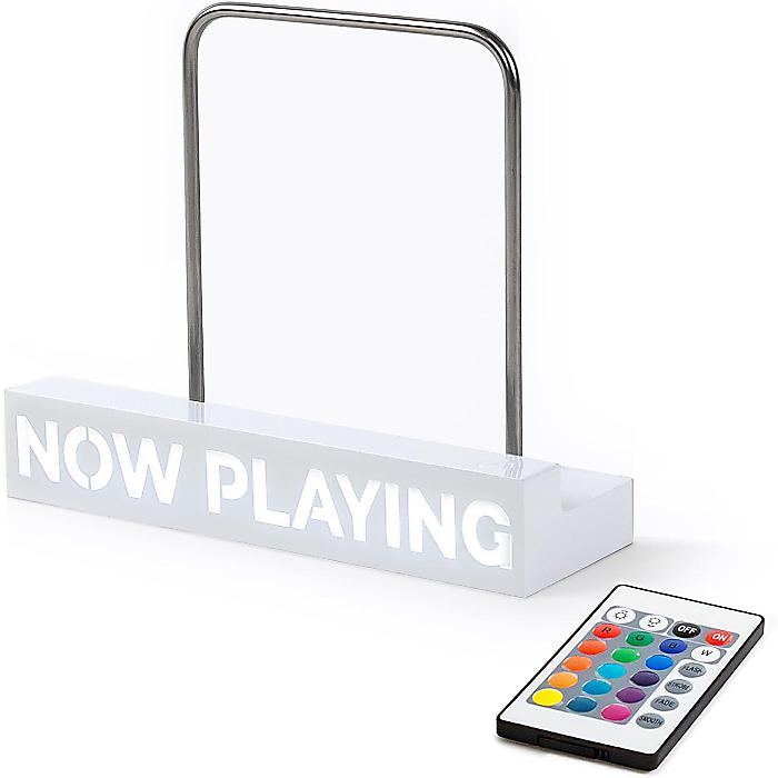 【楽天市場】Now Playing LEDライトアップビニールレコードスタンドウォールマウント（ホワイト）クリスマス セール：ミュージック ...