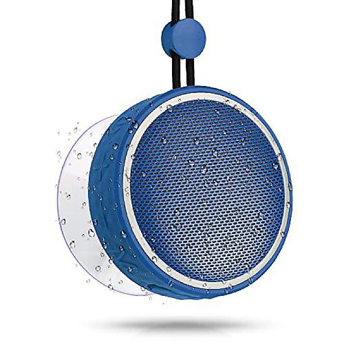 【楽天市場】QDZ Bluetoothポータブルスピーカー RGBカラフルライト付きアウトドアスピーカー ベースステレオサウンド シャワー ...