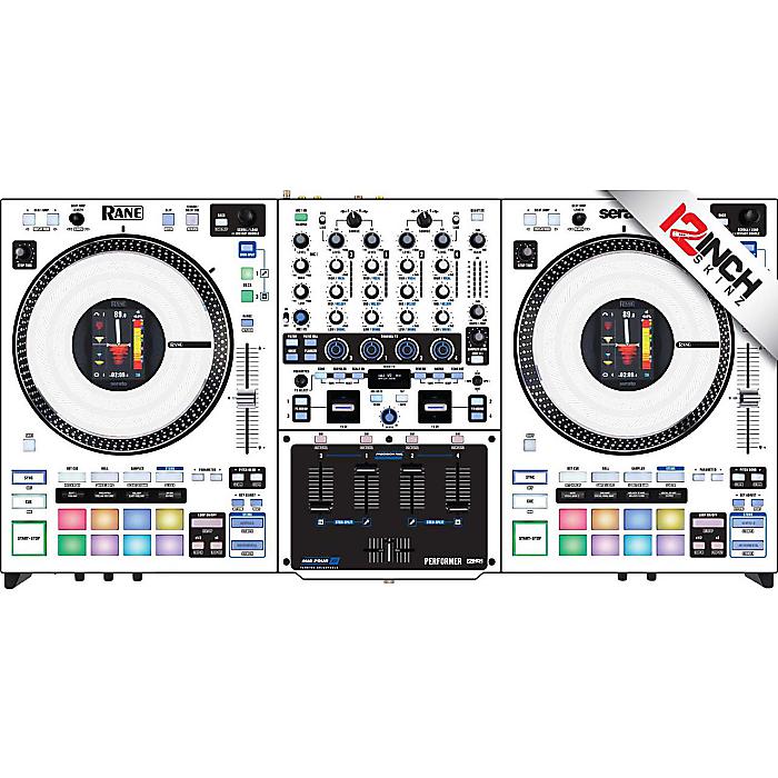 【楽天市場】【ホワイト/ブラック】12inch SKINZ / Rane Performer Skinz - COLORS【Rane ...