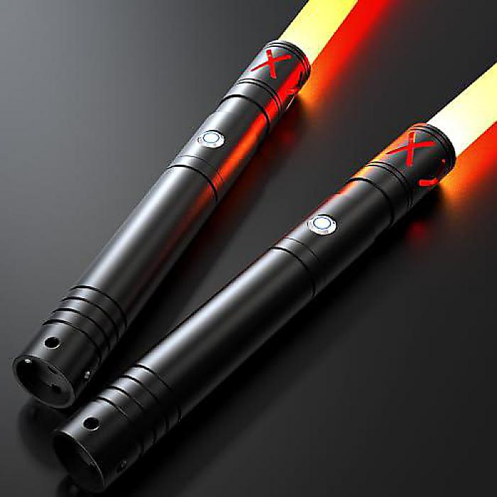 【楽天市場】2 Packs Light Saber Duel with 4 Character Sound Font 12 RGB ...