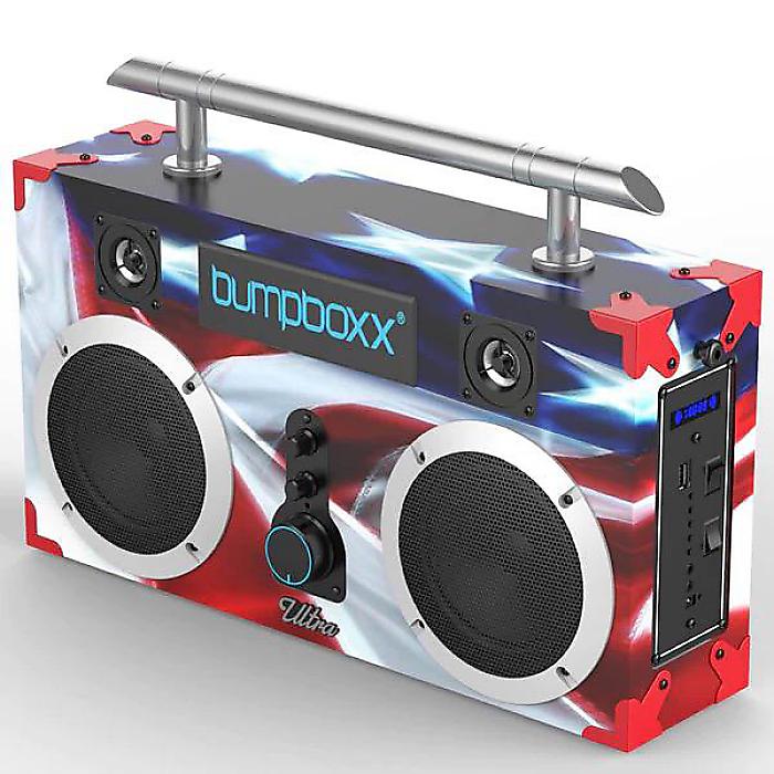 【楽天市場】Bumpboxx Bluetooth Boombox Ultra レトロブームボックス ブルートゥーススピーカー リチウム ...