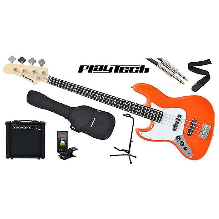【楽天市場】PLAYTECH ( プレイテック ) / JB420LH Orange エレキベース 初心者入門セット 左利き用ハロウィーンセール/ハロウィングッズ：ミュージックハウス フレンズ