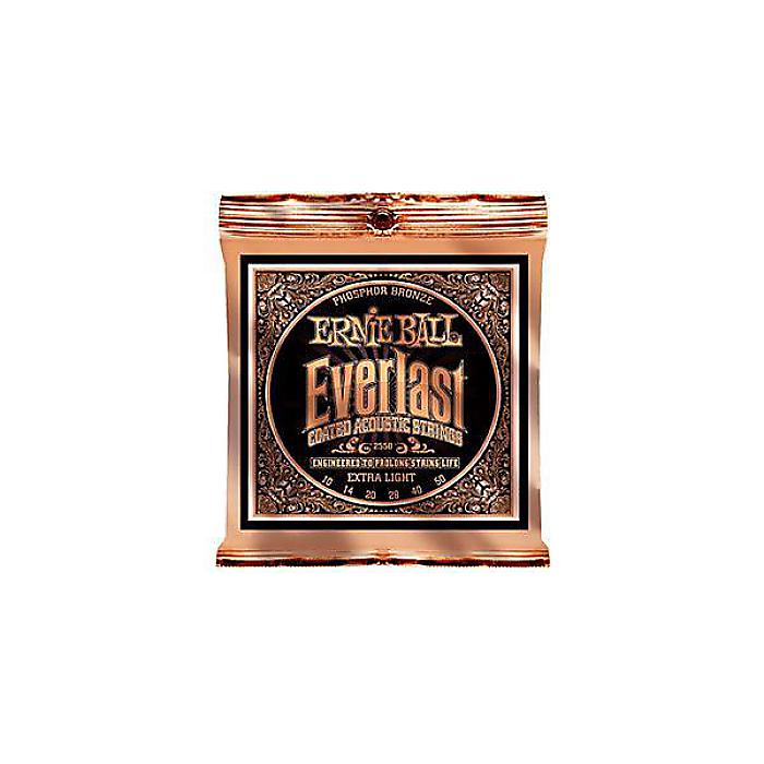 【楽天市場】ERNIE BALL ( アーニー・ボール ) / EVERLAST COATED PHOSPHOR EXTRA LIGHT ...