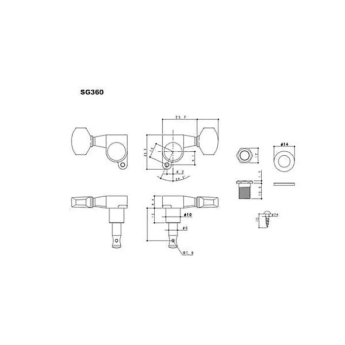 【楽天市場】GOTOH ( ゴトー ) / SG360-MGT-07-L4R4-Cosmo Blackクリスマス セール：ミュージックハウス フレンズ