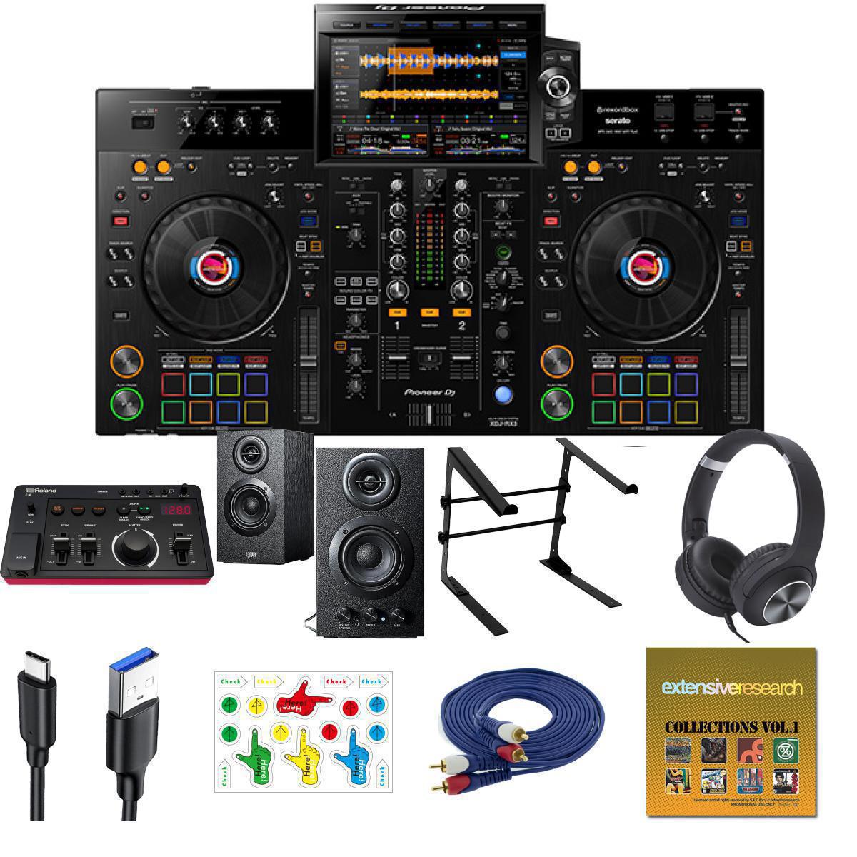 【楽天市場】13大特典付 【ボーカルエフェクター付き初心者全部入り/木製アンプ内蔵スピーカーセット】Pioneer DJ(パイオニア ...