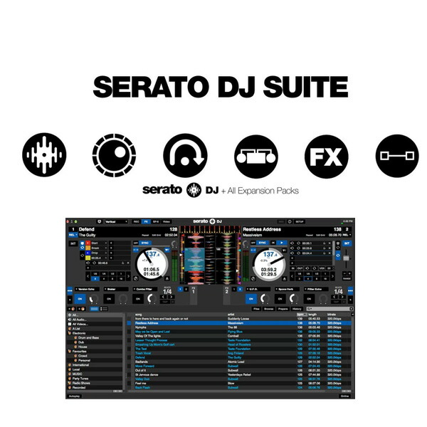 【楽天市場】SERATO(セラート) / SERATO DJ SUITE 【Serato DJ / Serato Video / Serato ...
